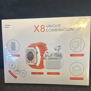 Wearables | X8 Unique Combination Smartwatch And Earbuds Set | Poshmark